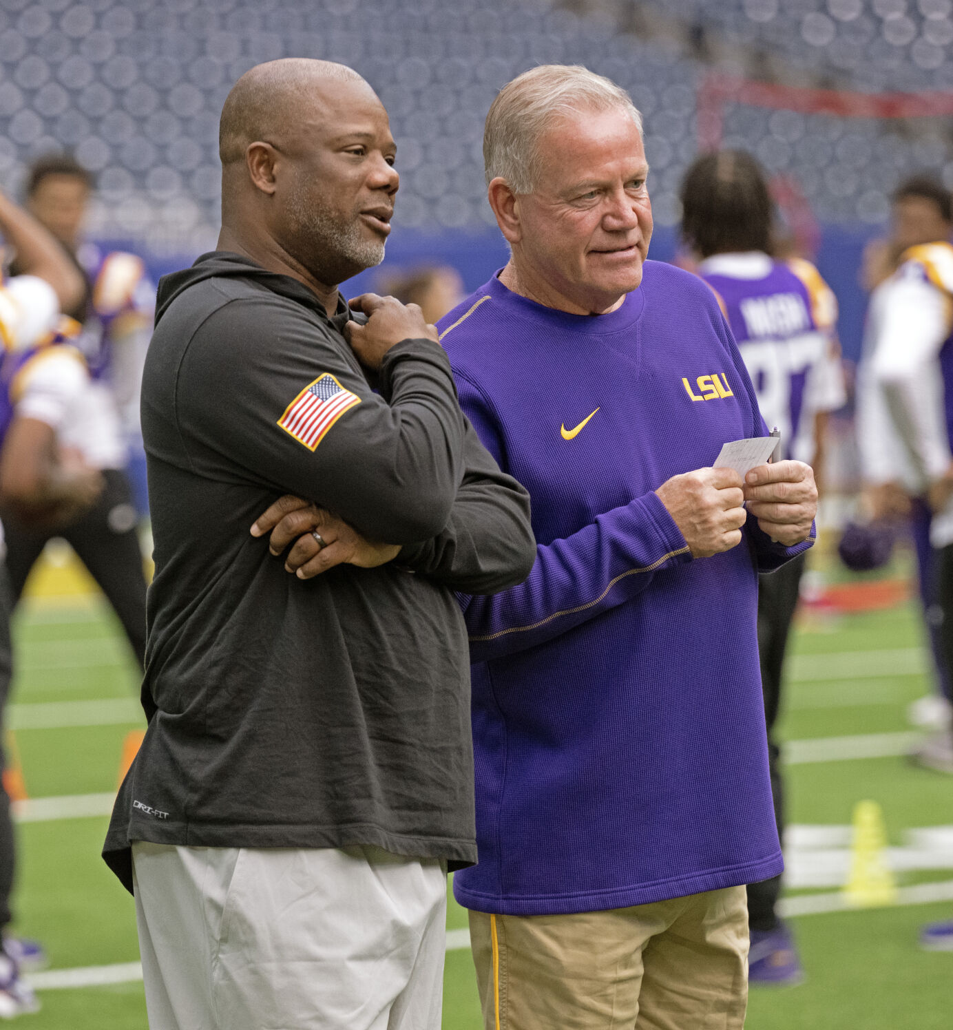 Three takes from Brian Kelly's Clemson news conference | LSU ...