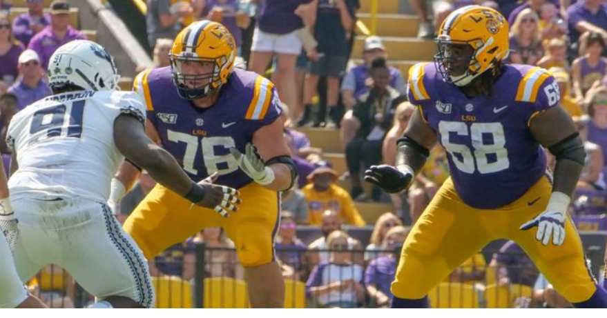 LSU starting right tackle Austin Deculus announces he will return for ...