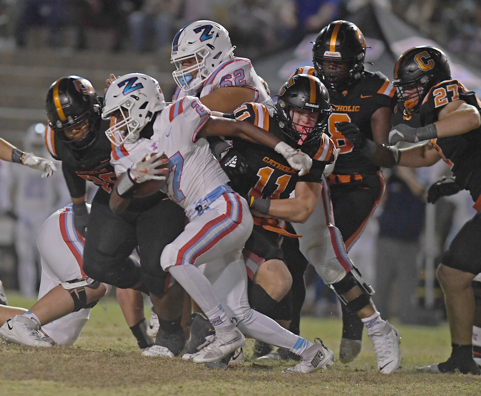 Zachary takes on Salmen in first round playoff football game | High ...