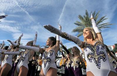 LSU Golden Girls, Colorguard are only Tiger Band members with weight ...