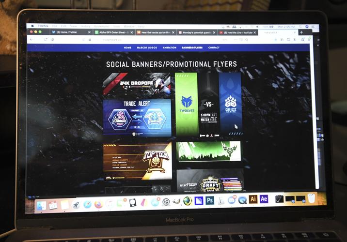 Lafayette graphic designer working for NBA, eSports teams | Business ...