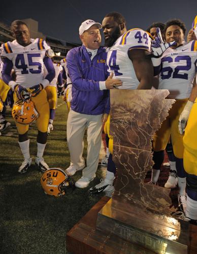 Bringing back the boot: LSU's celebrations with the Golden Boot over ...