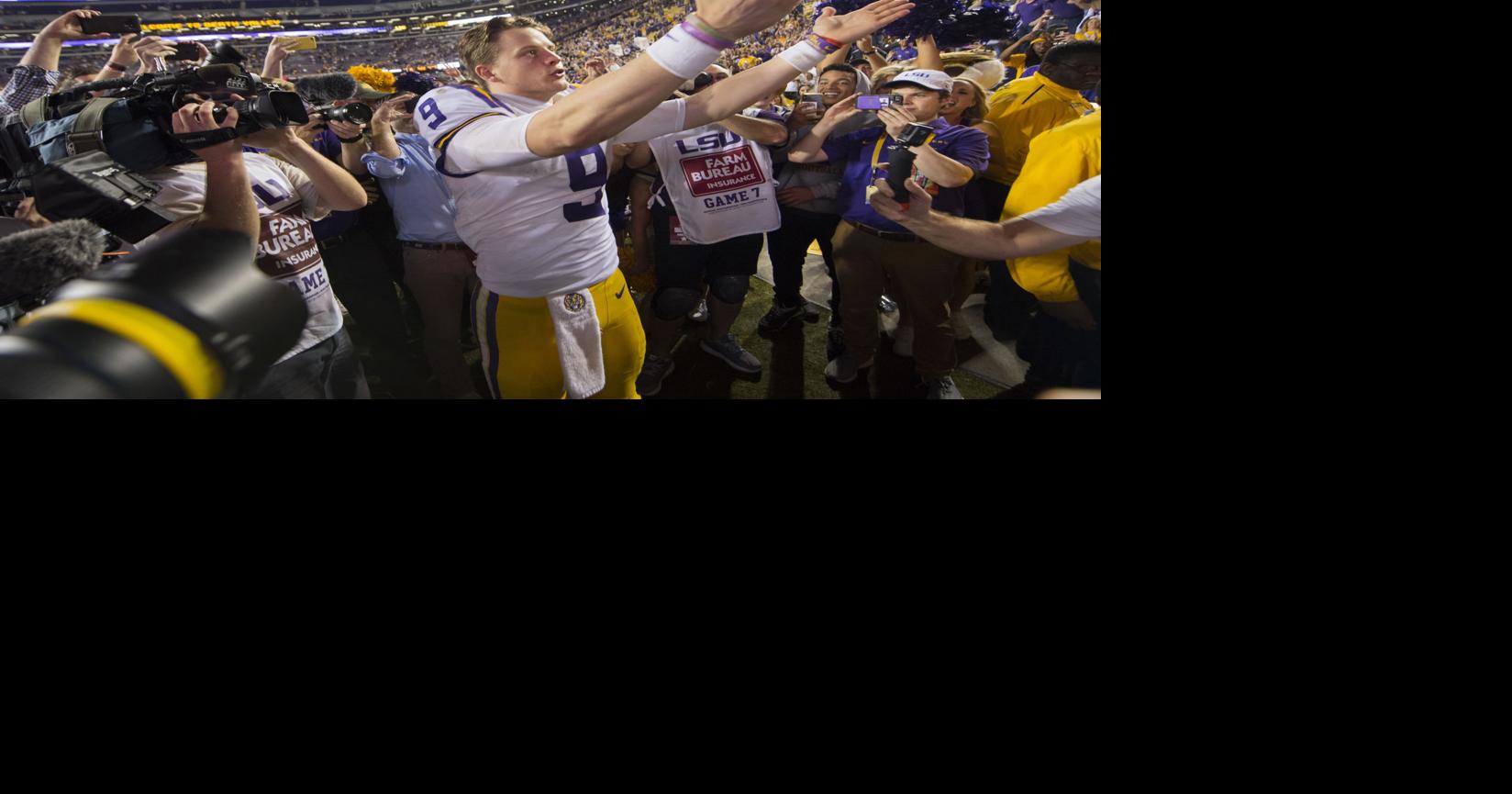 Louisiana has loved Joe Burrow, and the quarterback has loved it back ...