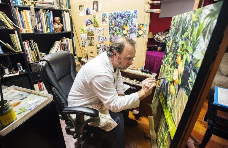 Herb Roe doesn't just paint Mardi Gras scenes, he lives them ...