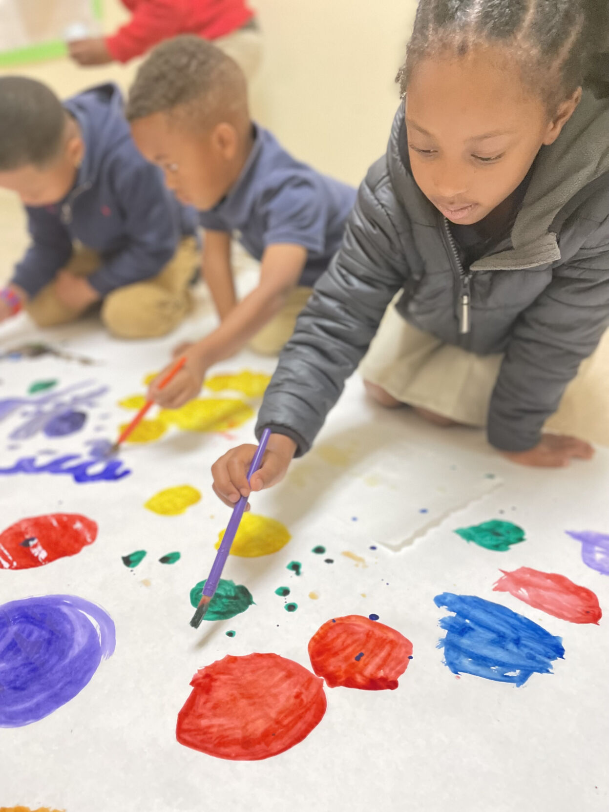 Clinton Elementary School students learn to be artists, starting with ...