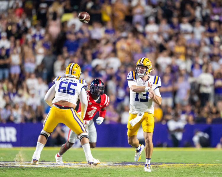 Garrett Nussmeier leads LSU to overtime win over Ole Miss | LSU ...