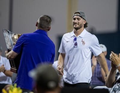 Dylan Crews lays out in spring training for Nationals | LSU ...