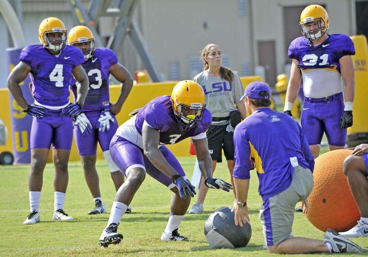Video: LSU running back drills from Friday | LSU | theadvocate.com