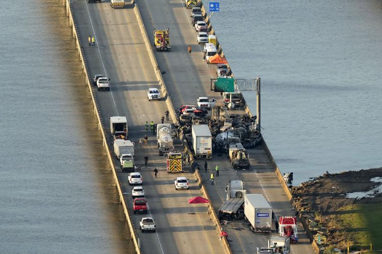 A truck driver's story from the I-55 super fog pileup | Weather/Traffic ...