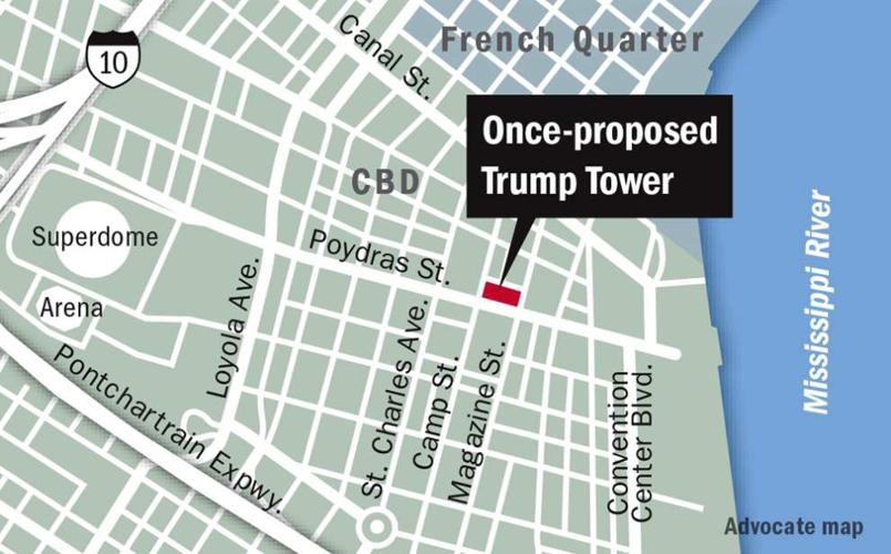 Whatever happened to planned Trump Tower skyscraper on Poydras Street ...