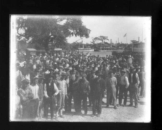 Unveiling of Jahncke Shipyard diorama begins festivities for Wooden ...