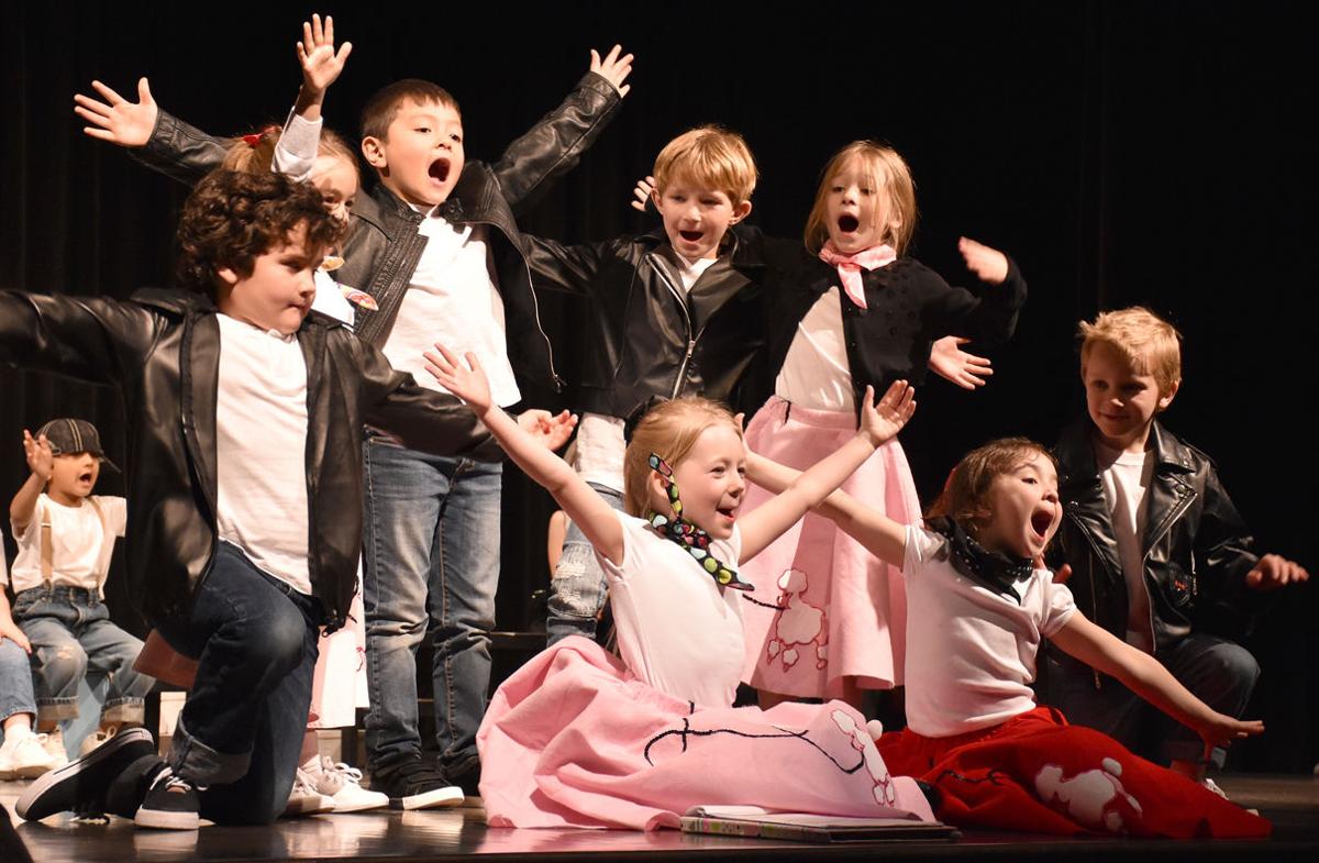 Runnels kindergarten performs original musical review for spring show ...