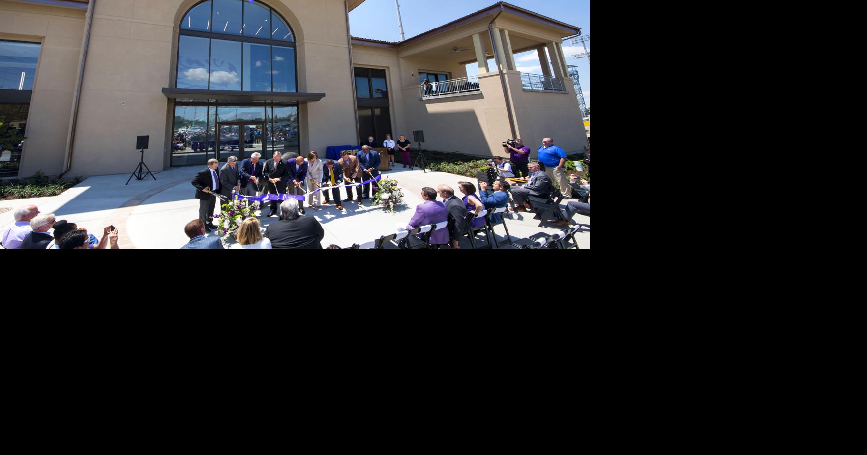 LSU unveils new football facility at ribbon-cutting ceremony; AD calls ...