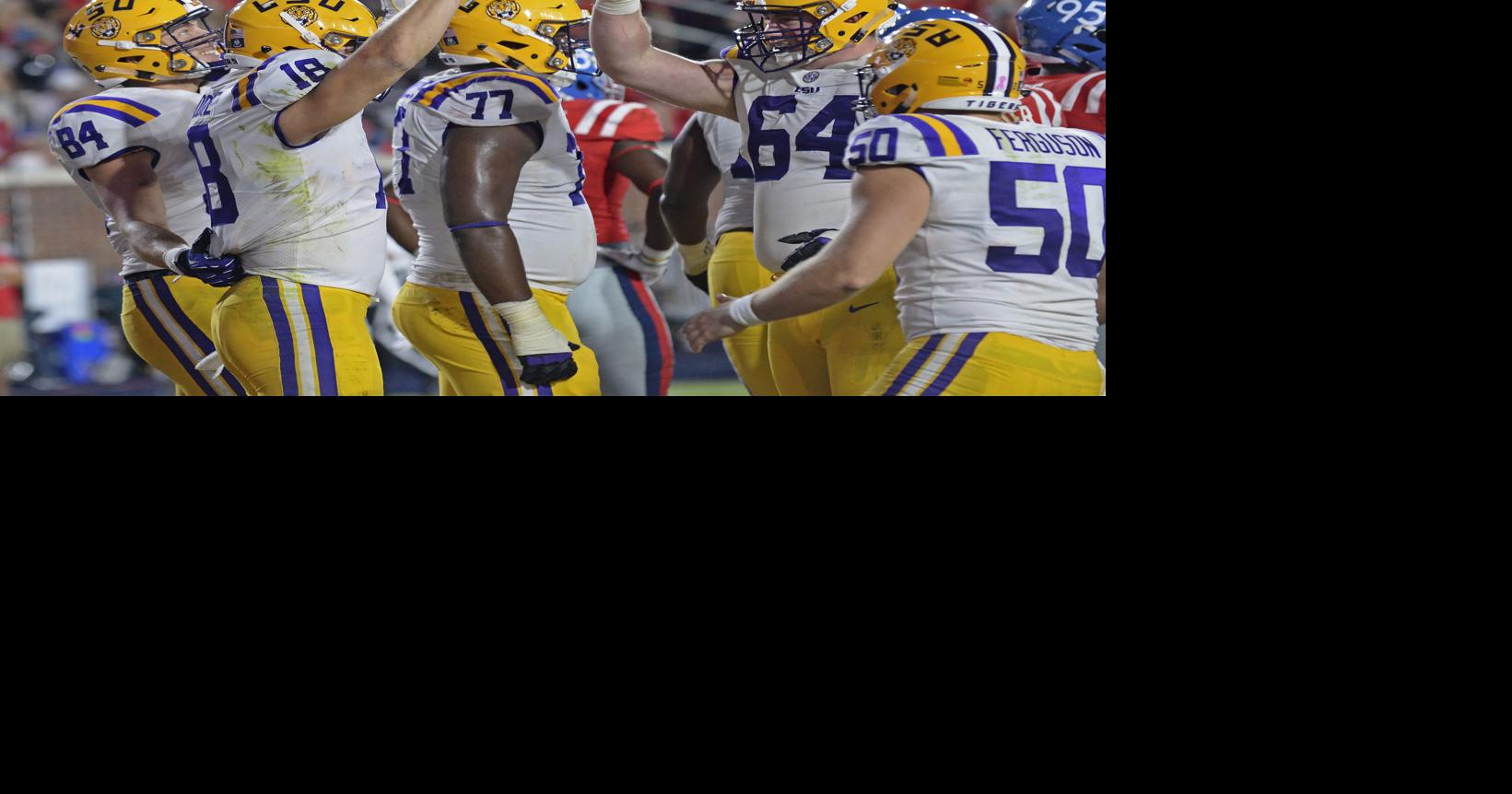 J.D. Moore calls first LSU touchdown a surreal experience | LSU ...
