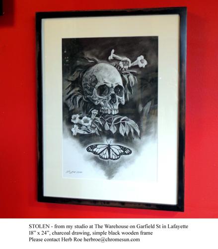 Lafayette artist Herb Roe seeks help after valuable paintings are ...