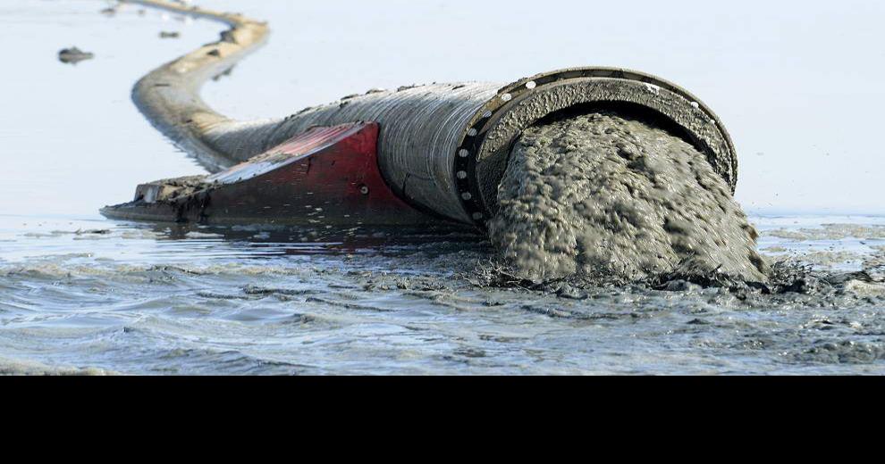 Muck mined from Calcasieu Ship Channel rebuilding marshes | News ...