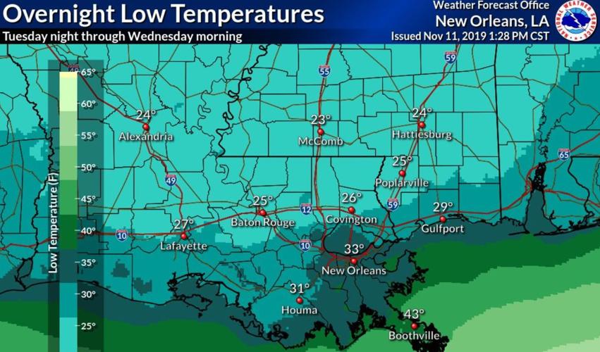 Record-breaking cold, possible snow flurries coming to Baton Rouge ...