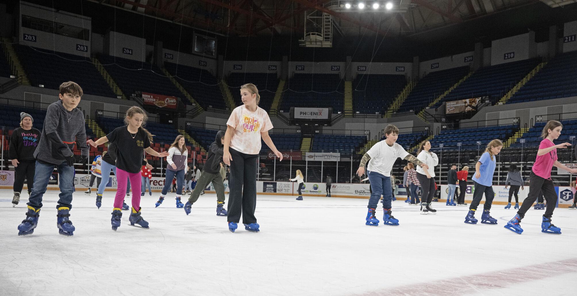 Photos: Skaters hit the ice on opening night of Ice Skating on the ...