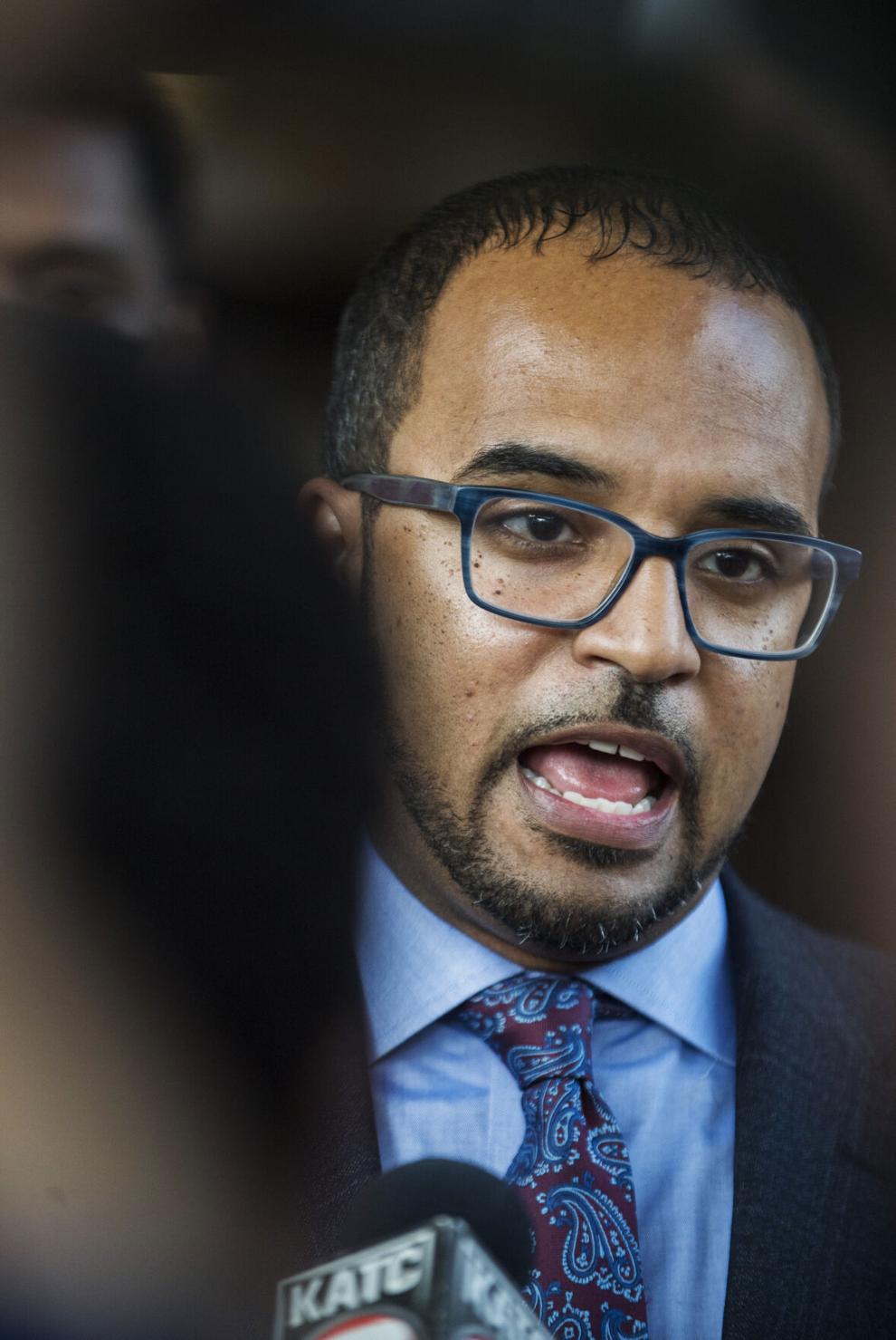 Ron Haley Jr., attorney for Ronald Greene family and rapper Lit Yoshi ...