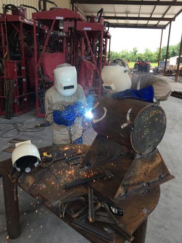 Ascension Parish President Kenny Matassa tours youth welding program ...