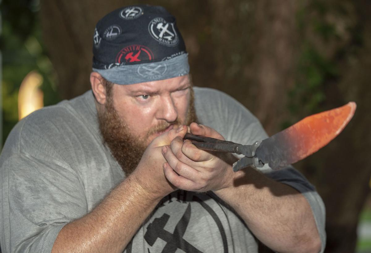 Photos, video: South African knife maker shows some of his forging ...