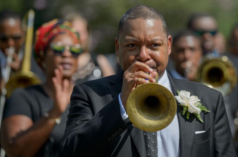 Photos: Jazz procession follows funeral of famous musical family ...