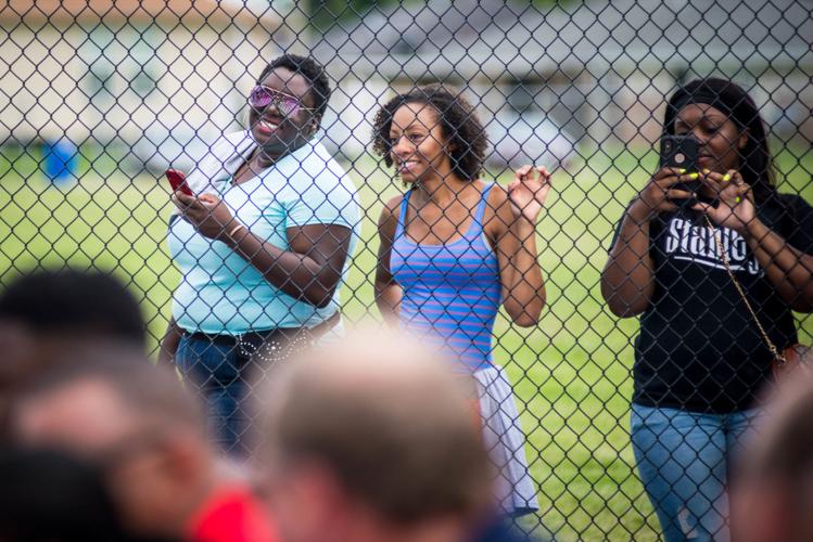 At Goretti Playground dedication, Zion Williamson connects with New ...