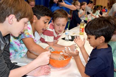 Runnels School elementary students teach one another about science ...