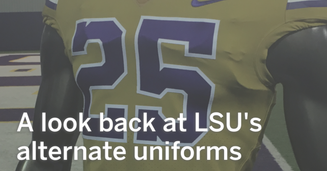 A look at LSU's alternate uniforms since 1995 | LSU | theadvocate.com