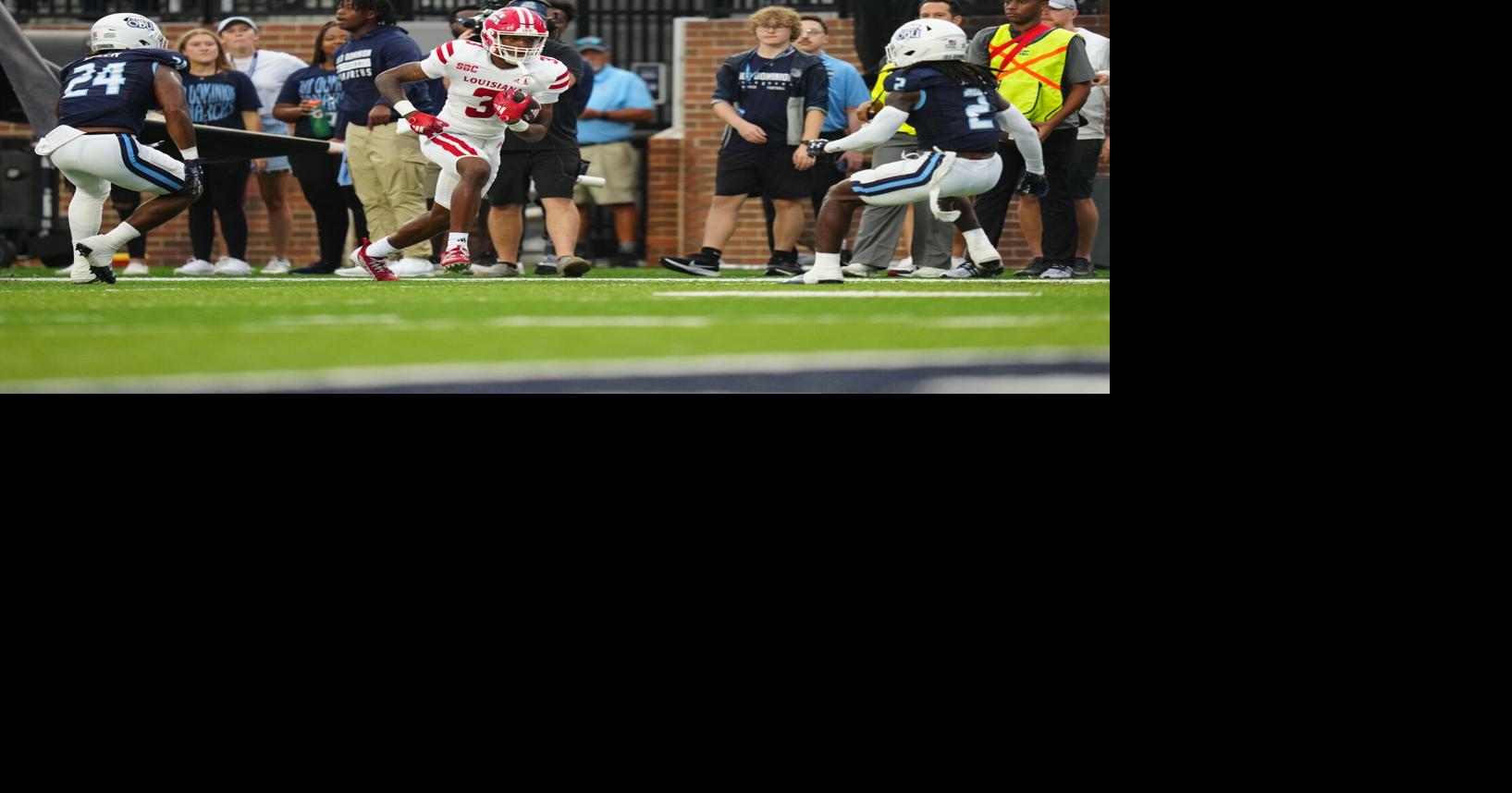UL Cajuns: Young receivers had their moments during setback | UL Ragin ...