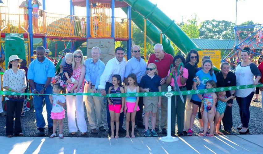 New mega tower, splash pad now open at Zachary park | Zachary ...
