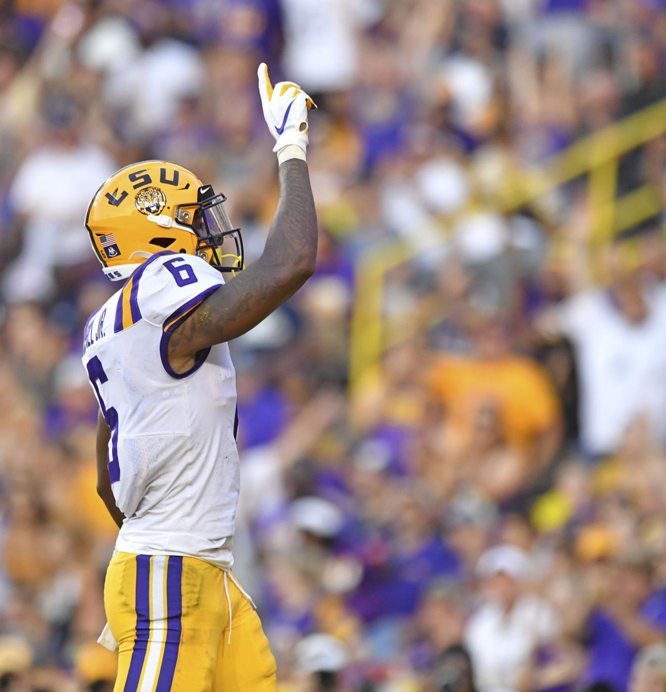 LSU's Terrace Marshall catches three touchdowns in breakout game; 'I'm ...