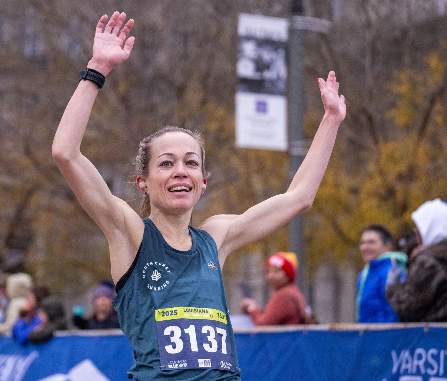 Photos: Thousands of runners brave the cold to compete in Louisiana ...