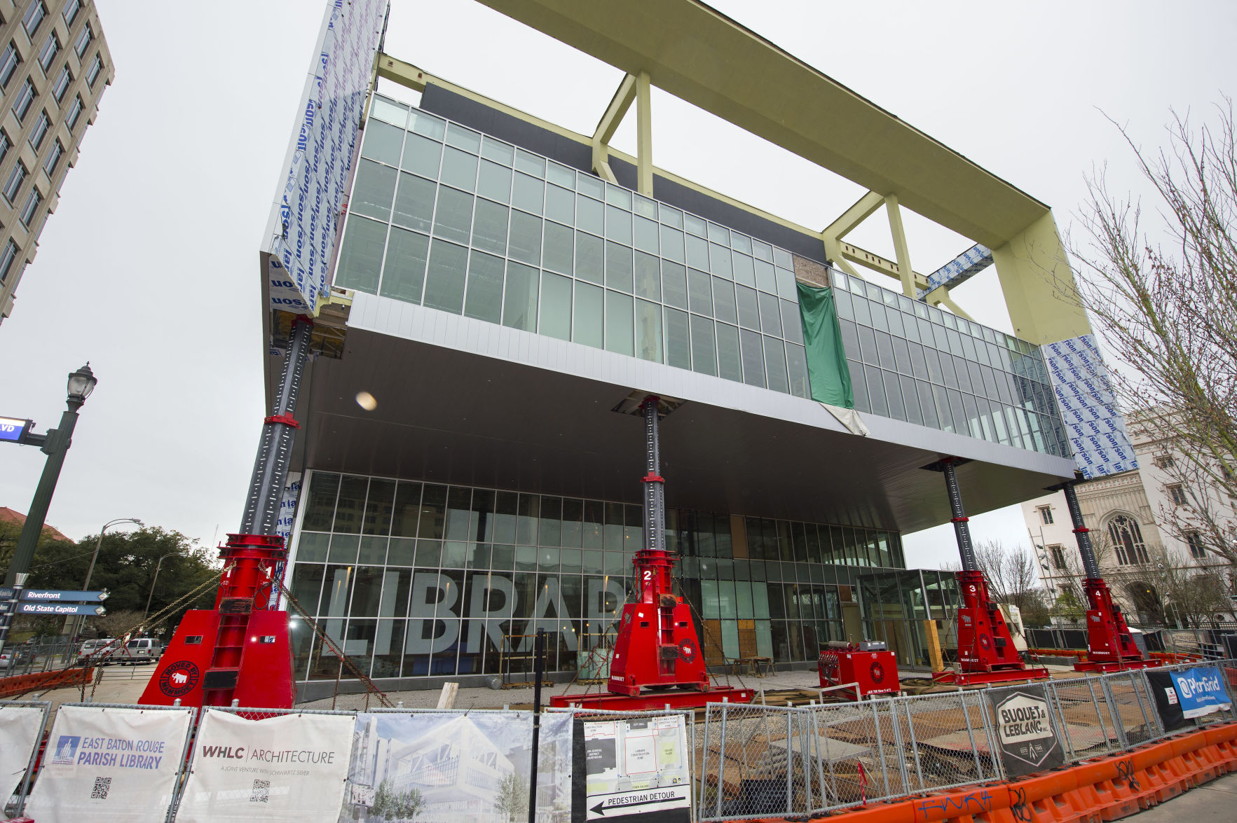 Construction to restart on downtown Baton Rouge library after council ...