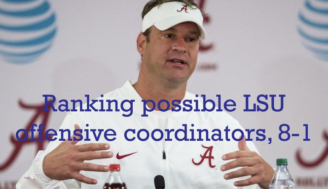 Ranking possible LSU offensive coordinators, 8-1 | LSU | theadvocate.com