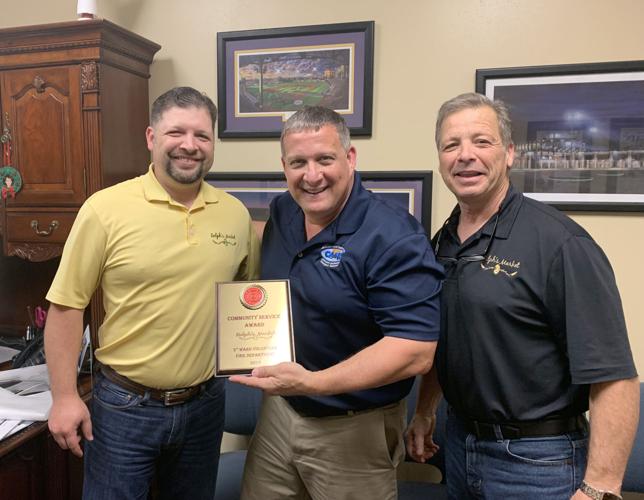 Ascension Parish volunteer fire departments express appreciation to ...