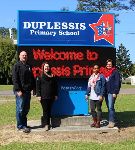 PotashCorp provides digital sign and laptops to Duplessis Primary ...