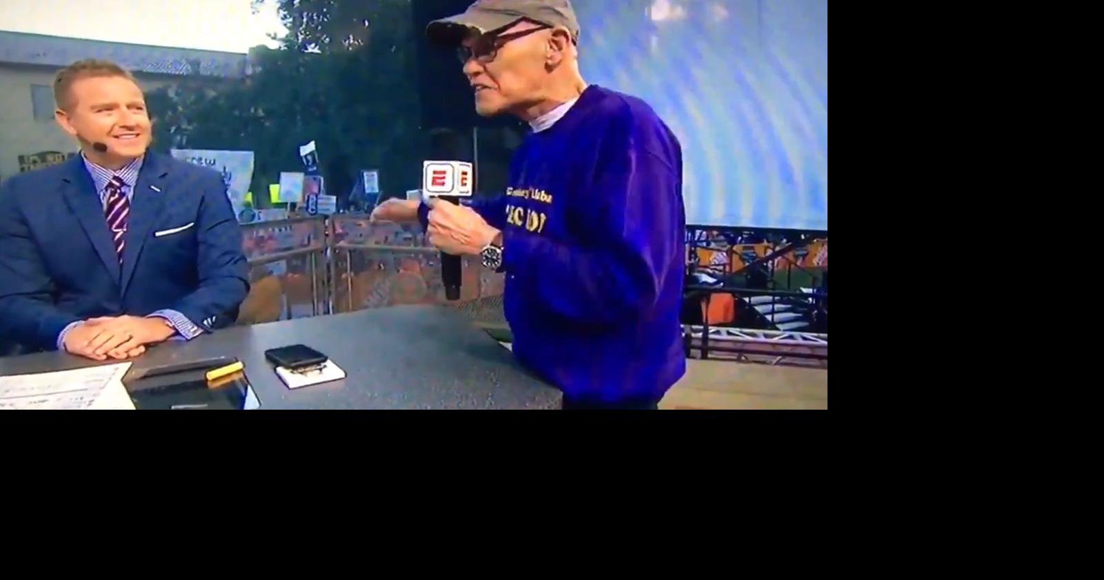 James Carvilles Epic Gameday Rant Prompts Espn Apology A Gutless