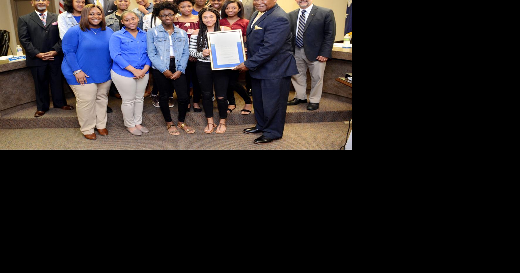 Lowery Middle School girls basketball team recognized in Donaldsonville ...