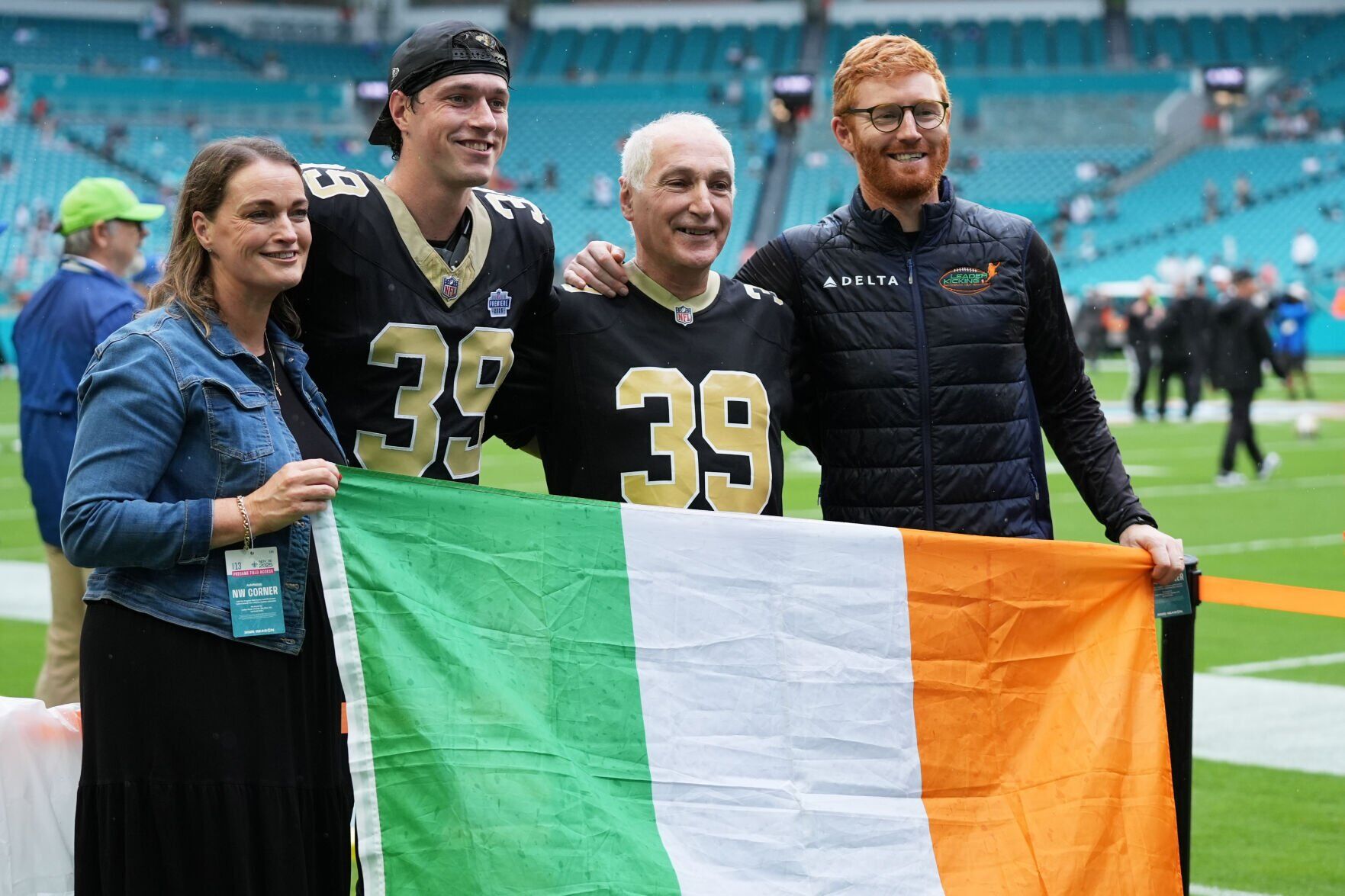 Ireland native Charlie Smyth's NFL debut had him 'buzzing' | Saints ...