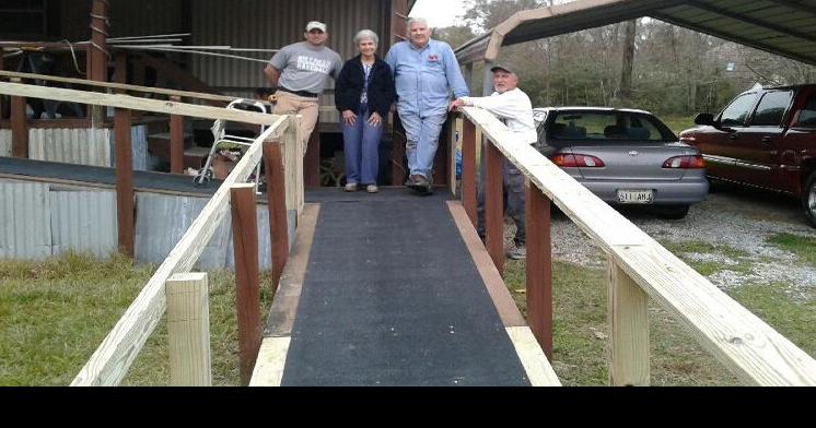 Zachary United Methodist Church builds wheelchair ramp for local couple ...