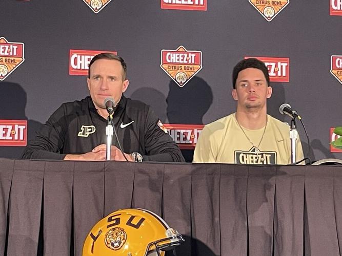 Drew Brees loves Louisiana, LSU, but alma mater Purdue, too | LSU ...