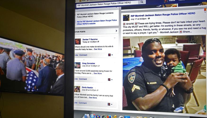 Funeral for Baton Rouge officer Montrell Jackson recalled his words for ...