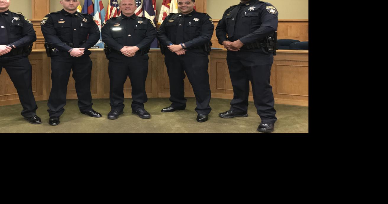 FIve employees recently promoted within the West Feliciana Parish ...