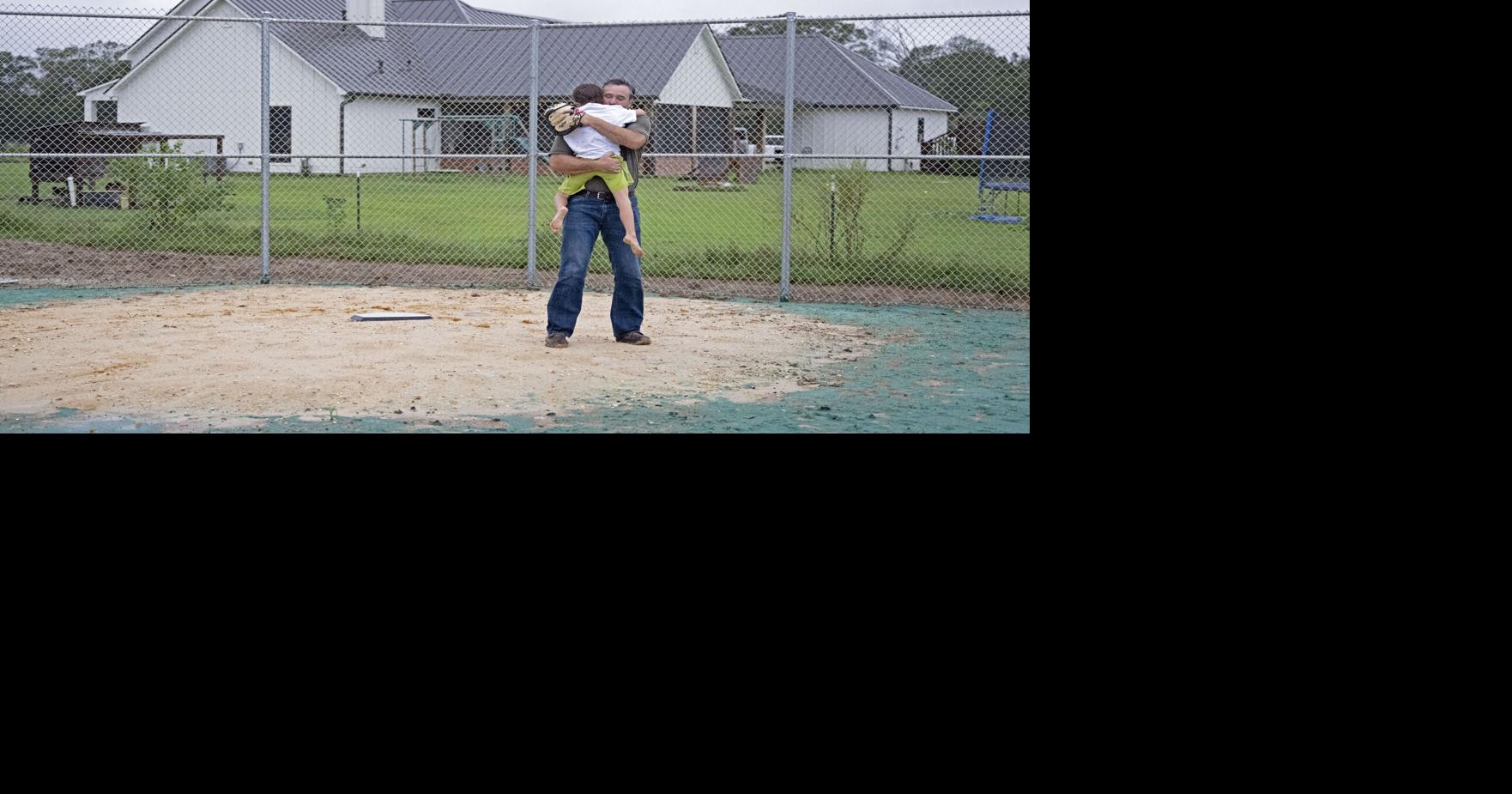 Photos: Slaughter 7 year old has wish for backyard baseball diamond ...