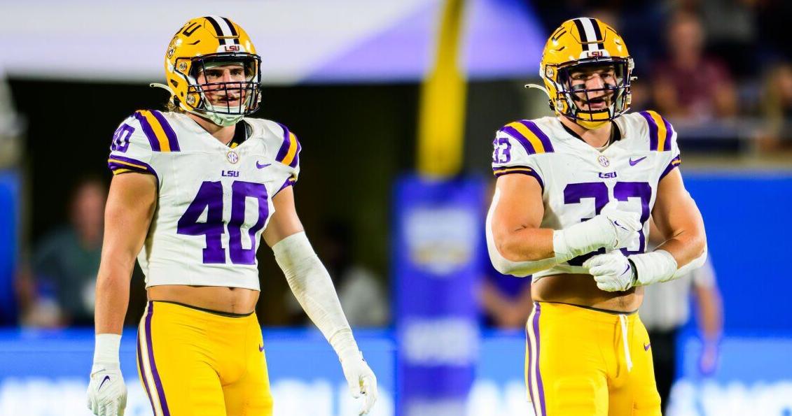Whit Weeks and West Weeks: LSU LBs, brothers, best friends | LSU ...