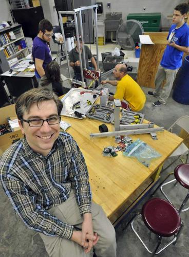 Raising the Robots: Woodlawn teacher recognized for work with robotics ...