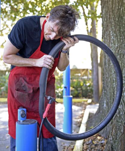 Open Air Bike Repair provides free services for broken bikes | Mid City ...