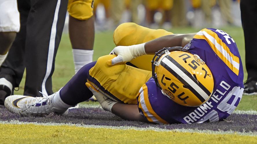 LSU LG Garrett Brumfield is "ready to go," Ed Orgeron says; Tigers' OL ...