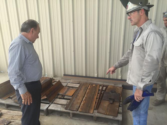 Ascension Parish President Kenny Matassa tours youth welding program ...